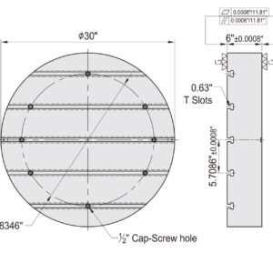 BP18H-30 Haas Riser Plate – Tombstone City